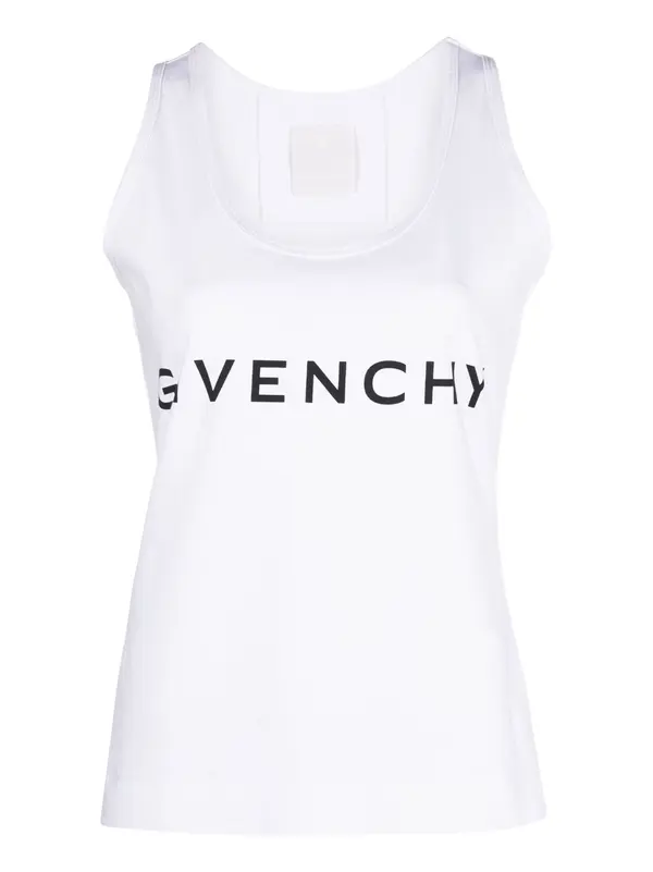 Givenchy Logo-print Tank Top - White