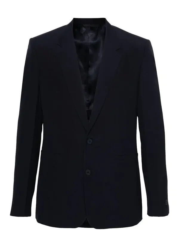 Givenchy Wool Single-breasted Blazer - Blue