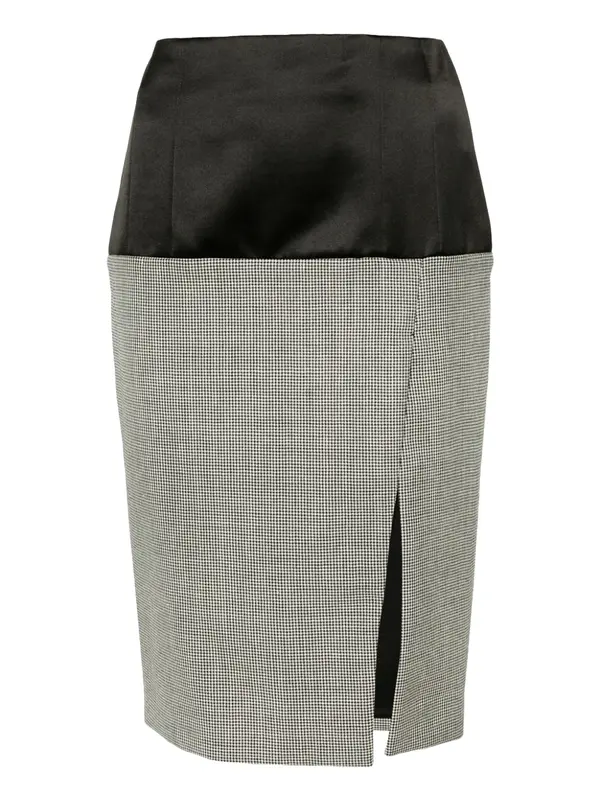Givenchy Panelled Tailored Pencil Skirt - Black