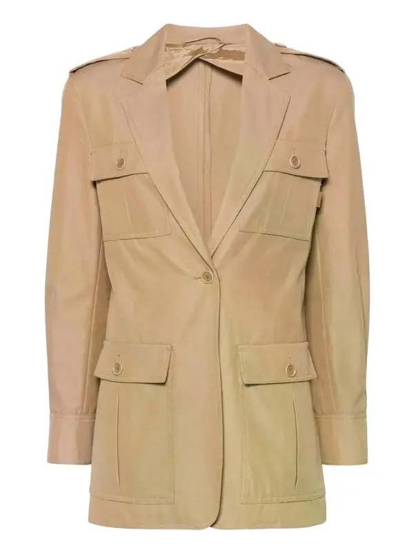 Max Mara Pacos Belted Jacket - Neutrals
