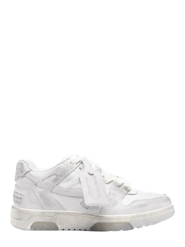 Off-White Out Of Office Vintage Leather Sneakers - White