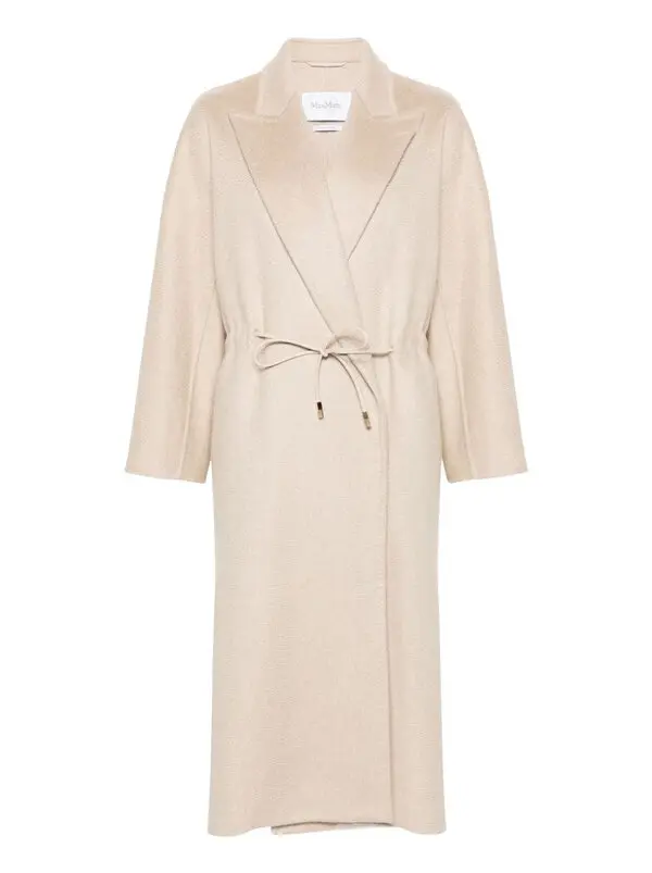 Max Mara Cashmere Long Coat - Neutrals