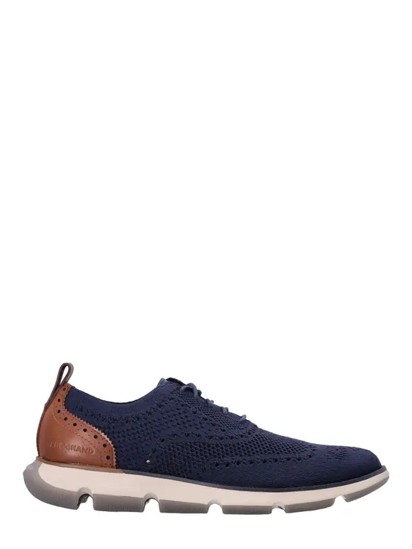 Cole Haan Perforated Lace-up Sneakers - Blue