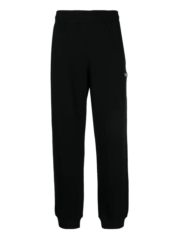 Givenchy Logo-appliqué Elasticated-waist Track Pants - Black