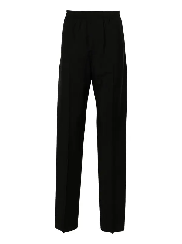 Givenchy Mid-rise Tapered Trousers - Black