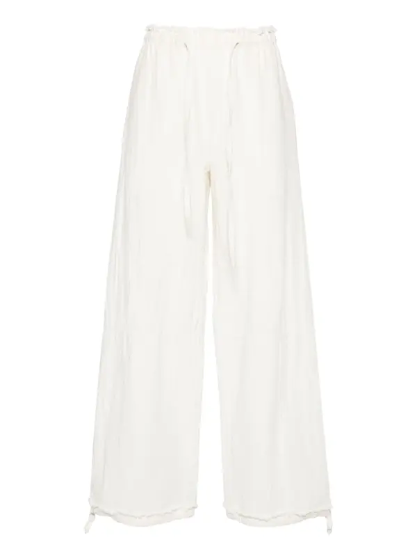 Acne Studios Wide-leg Trousers - White
