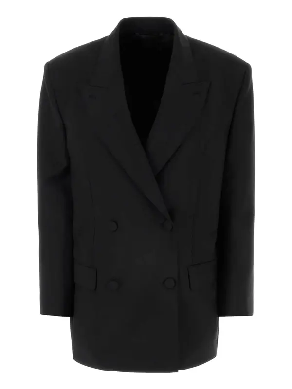 Givenchy Double-breasted Blazer - Black