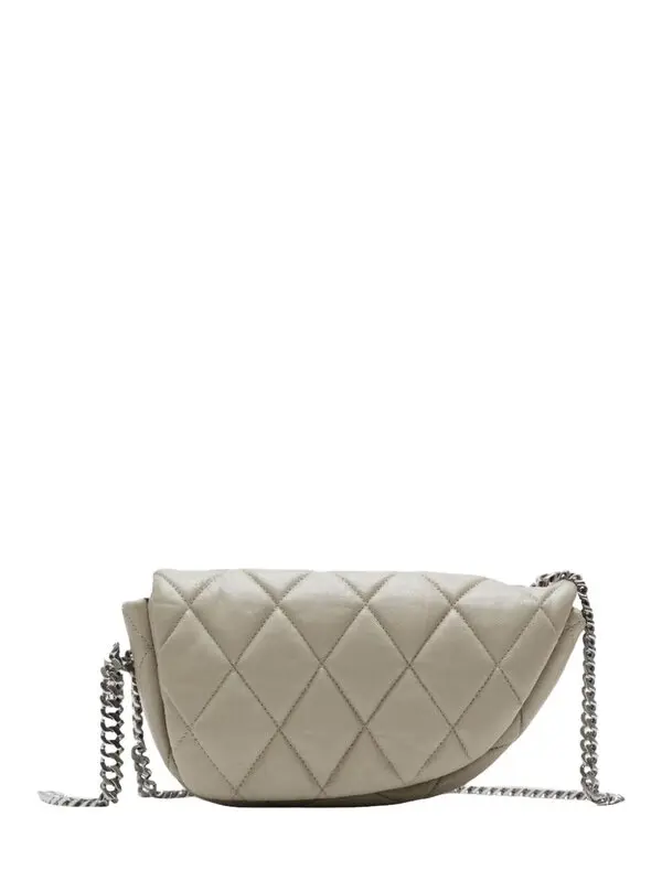 Burberry Shield Chain-link Shoulder Bag - Neutrals