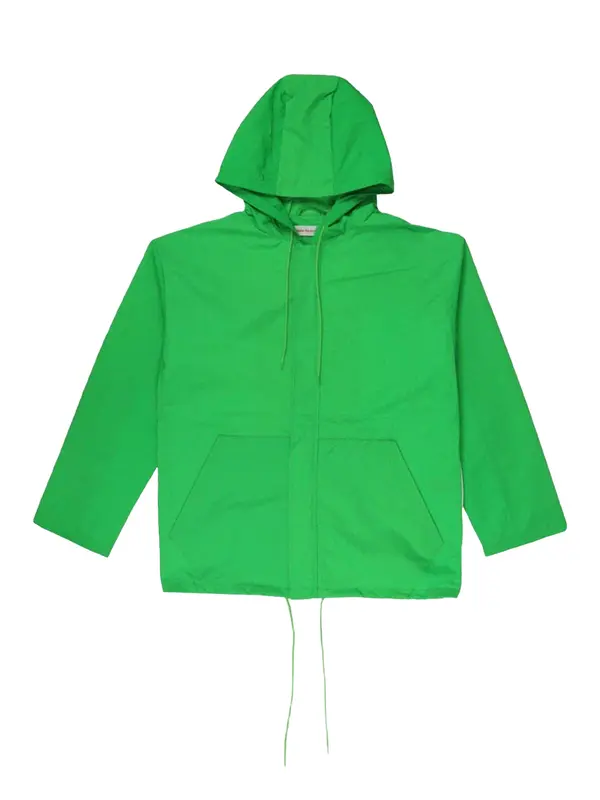 WALTER VAN BEIRENDONCK Graphic-print Hooded Jacket - Green