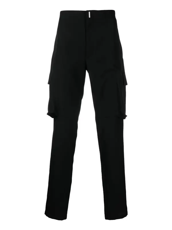 Givenchy Straight-leg Cargo Trousers - Black