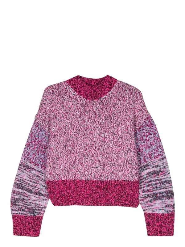 Loewe Anagram-detail Knitted Jumper - Pink