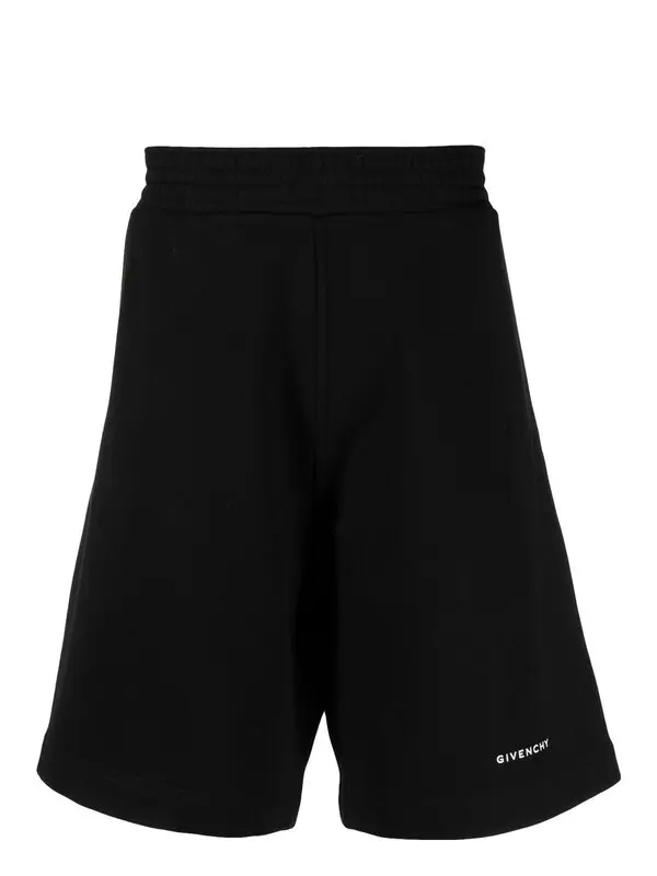 Givenchy Logo-print Track Shorts - Black