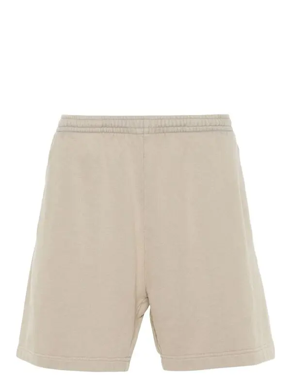 Acne Studios Logo-patch Jersey Shorts - Neutrals