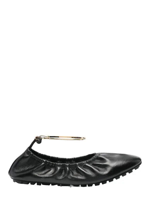 Fendi Filo Ballerinas - Black
