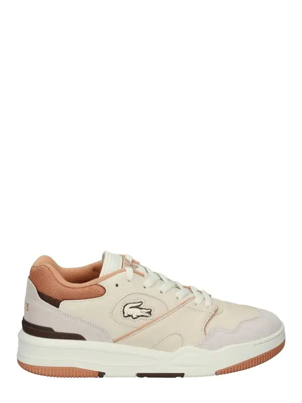 Lacoste Lineshot Logo-patch Sneakers - Neutrals
