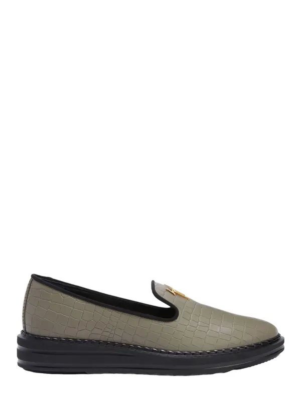 GIUSEPPE ZANOTTI Tim Loafers - Grey
