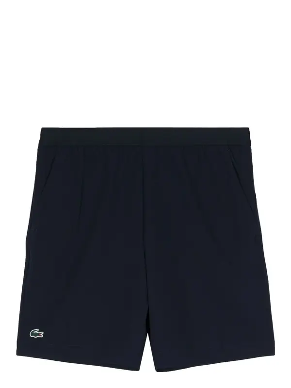 Lacoste Logo-embroidered Track Shorts - Blue