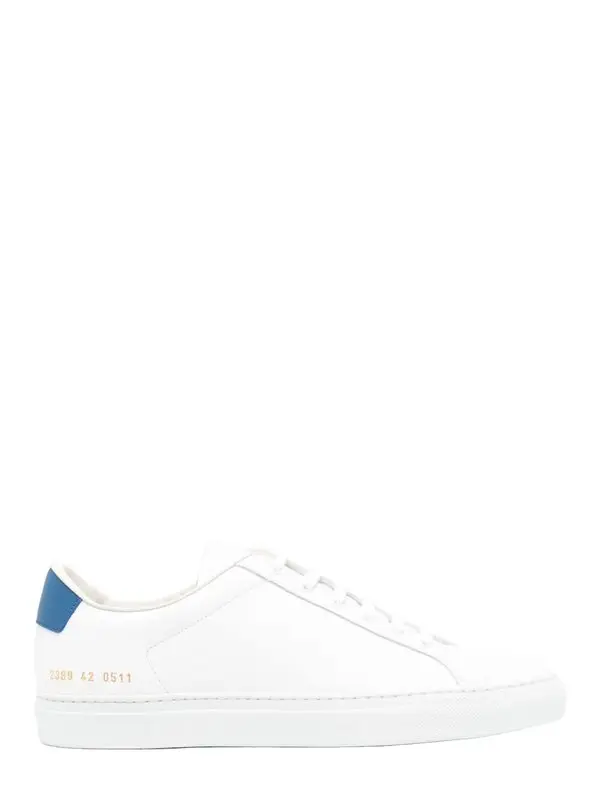 COMMON PROJECTS Retro Leather Sneakers - White