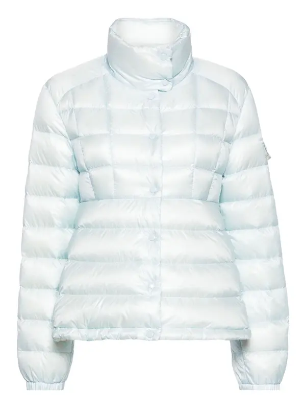 Moncler Logo-patch Padded Jacket - Blue