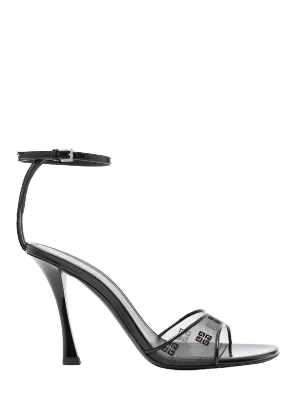 Givenchy Stitch 95mm Sandals - Black