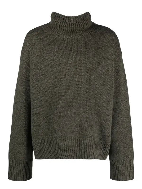 Givenchy High-neck Cashmere Jumper - Green