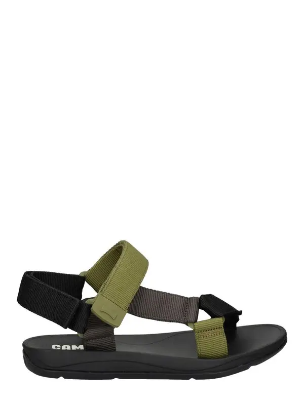 Camper Touch-strap Open-toe Sandals - Black