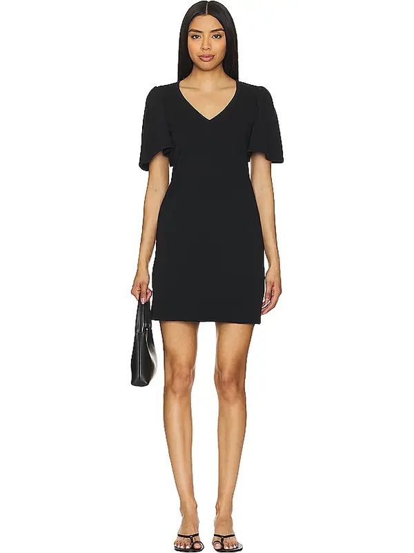 NATION LOS ANGELES Mallory Dress - Jet Black