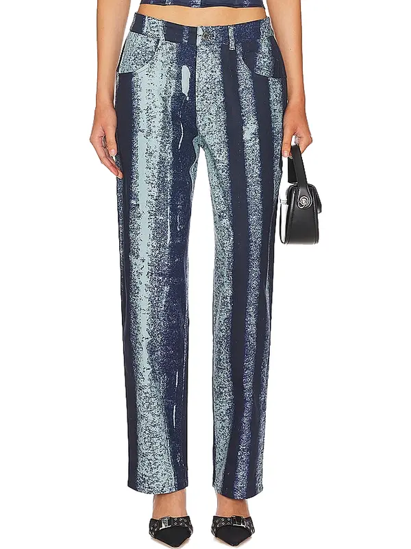 Miaou Echo Pant - Treading Blue