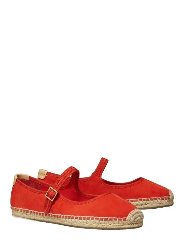 Tory Burch Mary Jane Espadrille - Blazing Red/blazing Red/natural