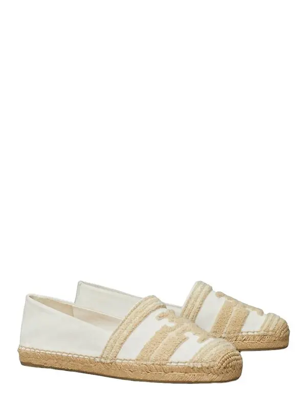 Tory Burch Double T Espadrille - Natural/light Alabaster
