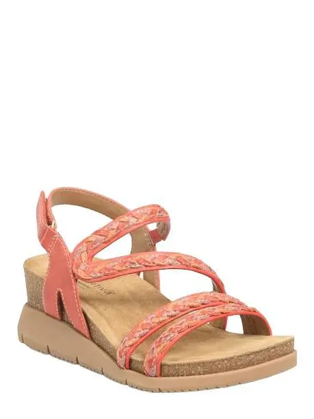COMFORTIVA Silvia Wedge Sandal - Tomato Multi