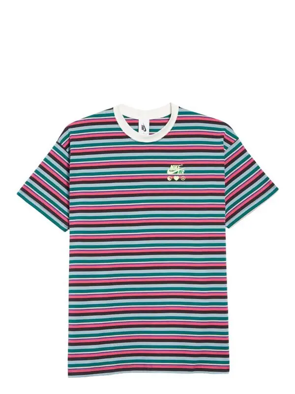 Nike X Olivia Kim Striped T-shirt - Bright Ceramic