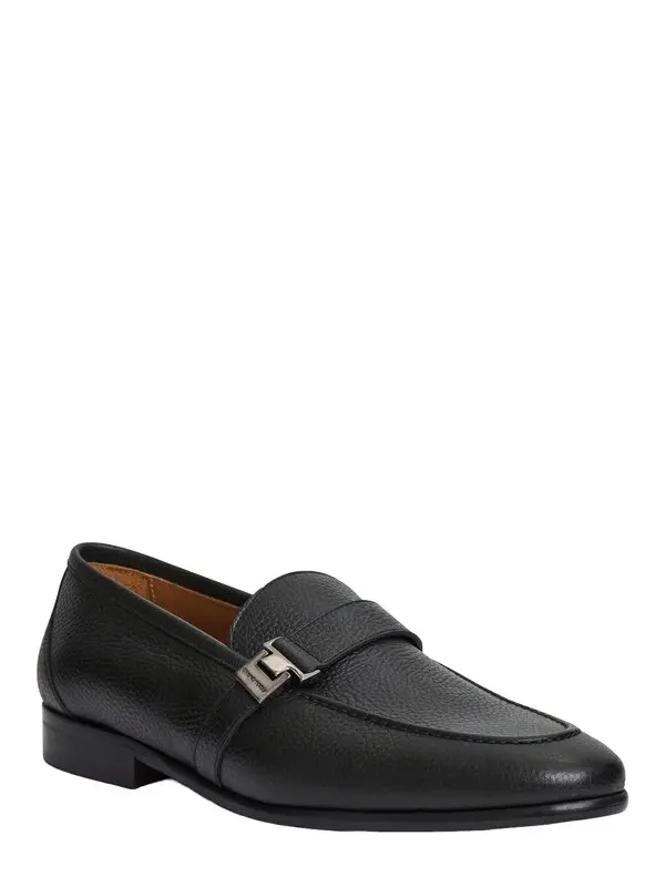 Bruno Magli Arlo Leather Loafer - Brown Tumbled