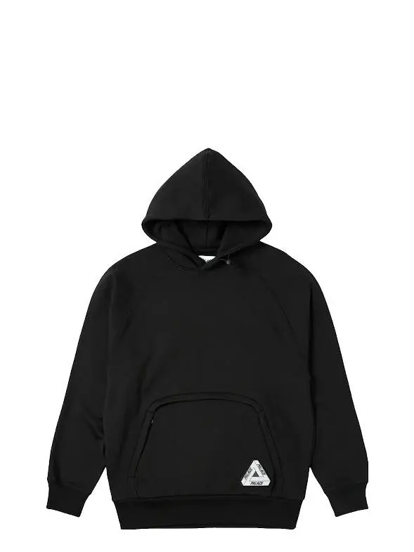 PALACE Tri Pocket Hood - Black