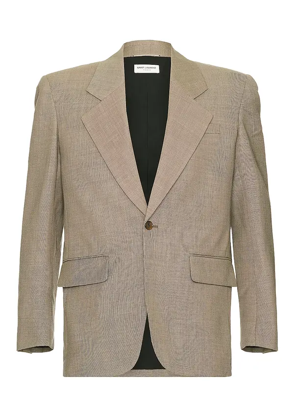 Saint Laurent Veste Sue - Taupe Beige
