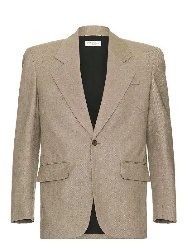Saint Laurent Veste Sue - Taupe Beige