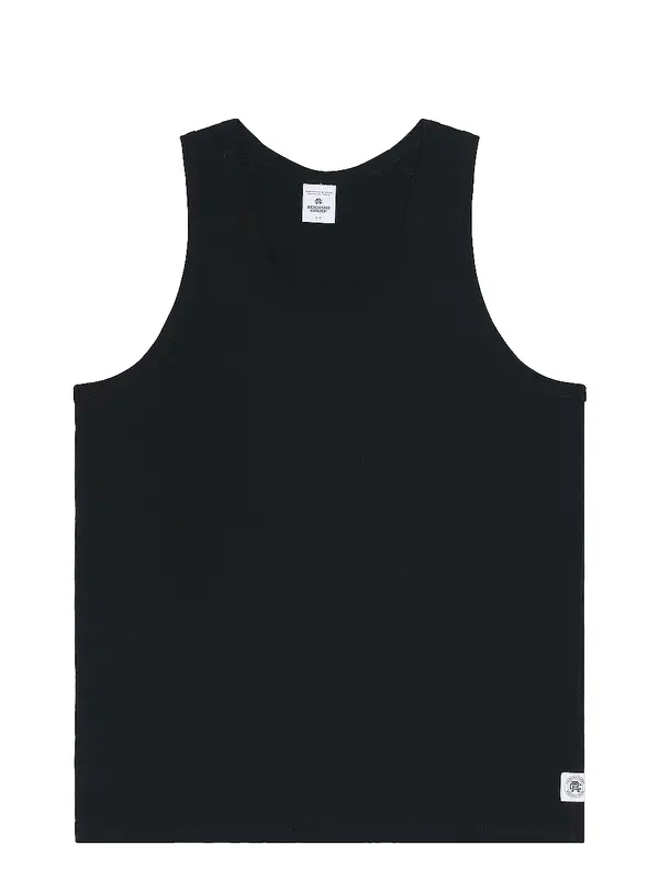 Reigning Champ Lightweight Jersey Tank Top - Black