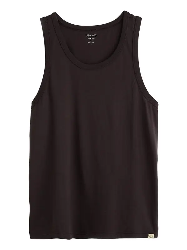 Madewell Allday Tank - Black Coal