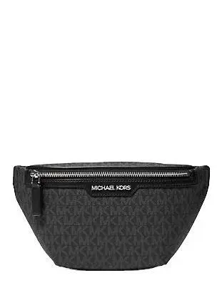 Michael Kors Cooper Mini Logo Belt Bag - Black