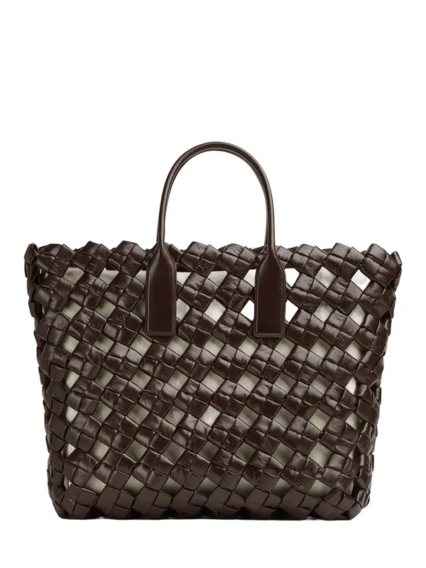 Bottega Veneta Intreccio Tote Bag - Fondant