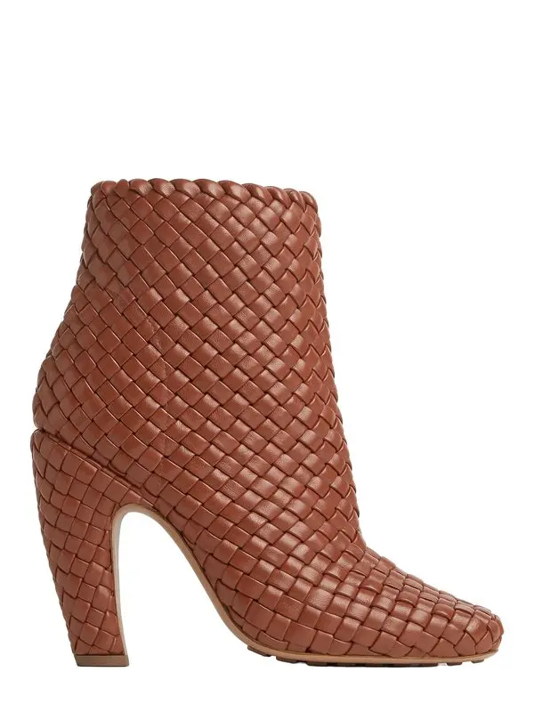 BOTTEGA  VENETA Canalazzo Ankle Boot - Brown Sugar