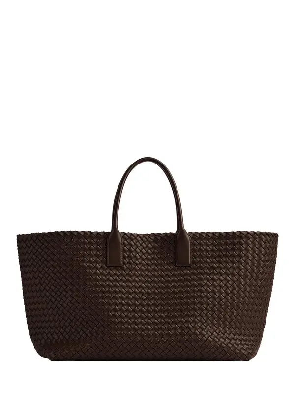 BOTTEGA  VENETA Large Cabat Tote Bag - Fondant