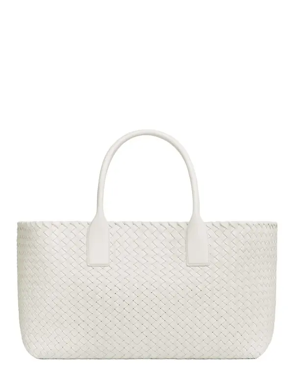 Bottega Veneta Cabat Tote Bag - White