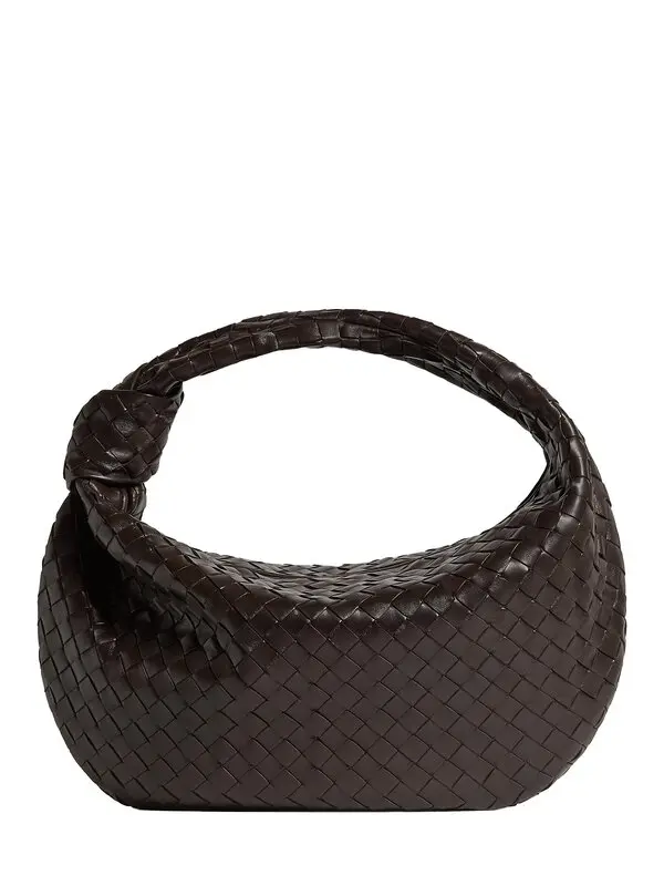 Bottega Veneta Intrecciato Leather Jodie Shoulder Bag - Fondant