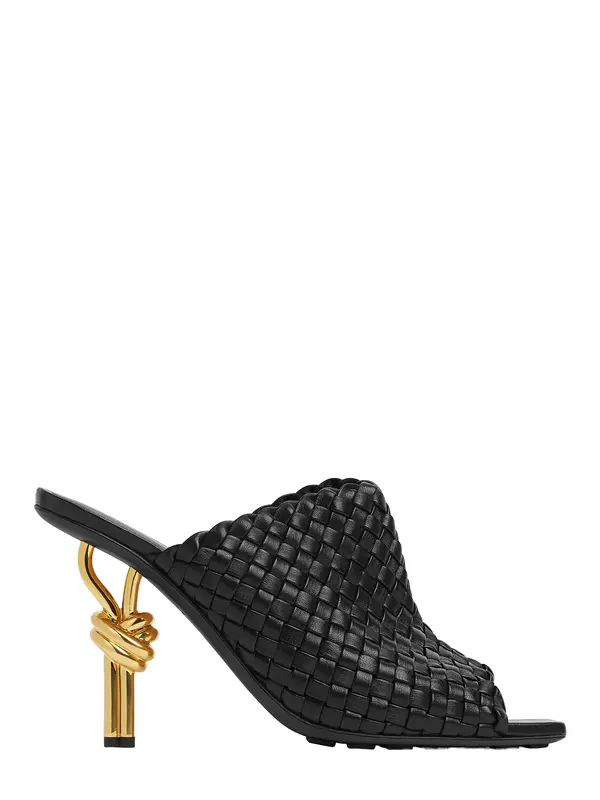 Bottega Veneta Knot Mule - Black