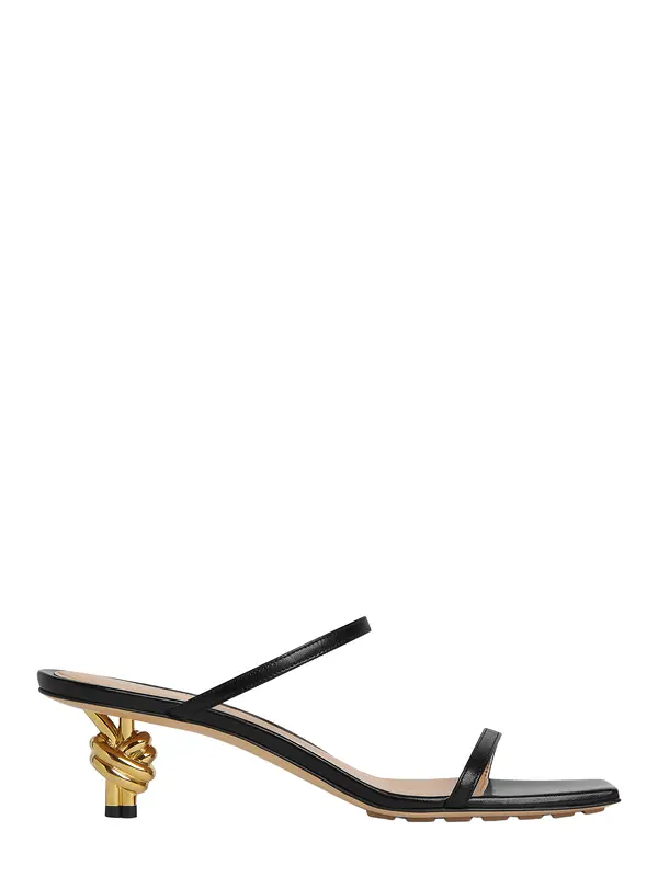 Bottega Veneta Knot Mule - Black