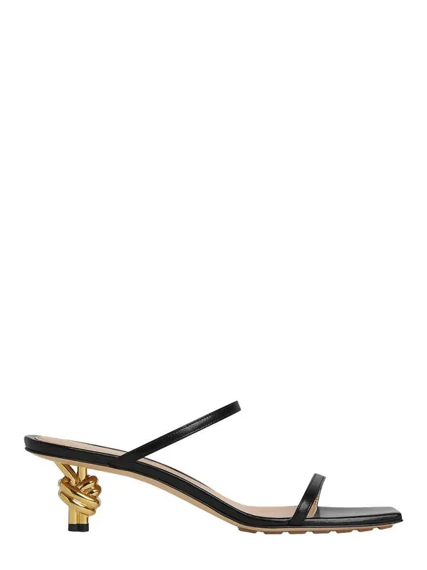 Bottega Veneta Knot Mule - Black