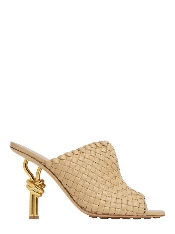 BOTTEGA  VENETA Knot Mule - Cane Sugar