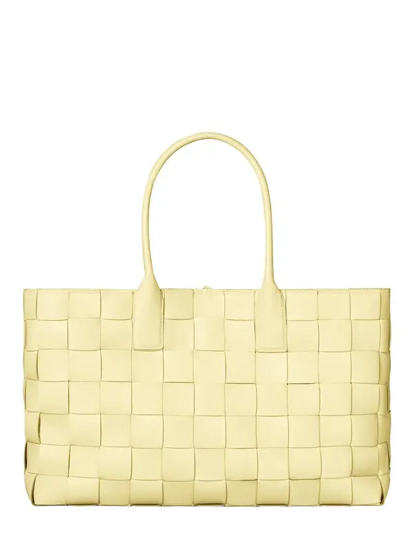 Bottega Veneta Maxi Intreccio Tote - Ice Cream