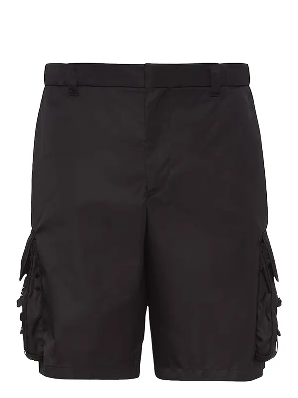 Prada Re-nylon Shorts - Nero